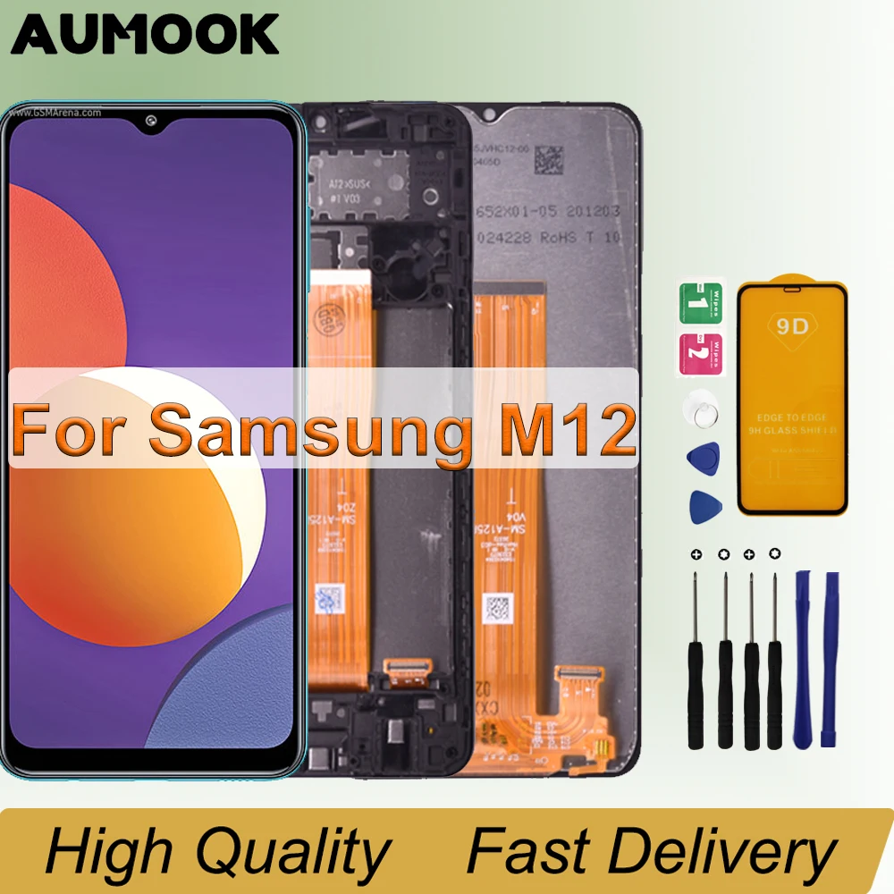 6 5 Original Display For Samsung Galaxy M12 M127 Lcd Display Touch