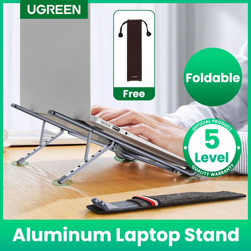 3-day-delivery-Laptop-Stand-For-Macbook-Air-Pro-Foldable-Aluminum ...
