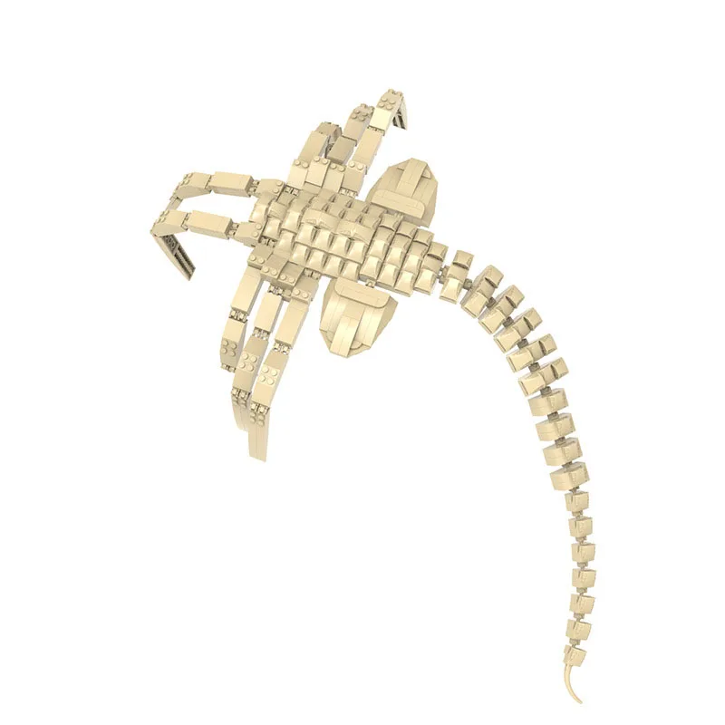 Aliened-Predator-Facehugger-Building-Block-Model-Kit-MOC-Parasite ...