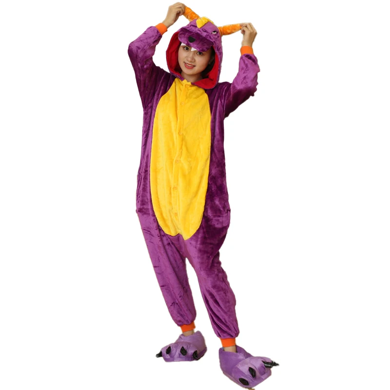 Adult-Animal-Cartoon-Pajamas-Women-Sleepwear-Unisex-All-in-One-Pyjamas ...
