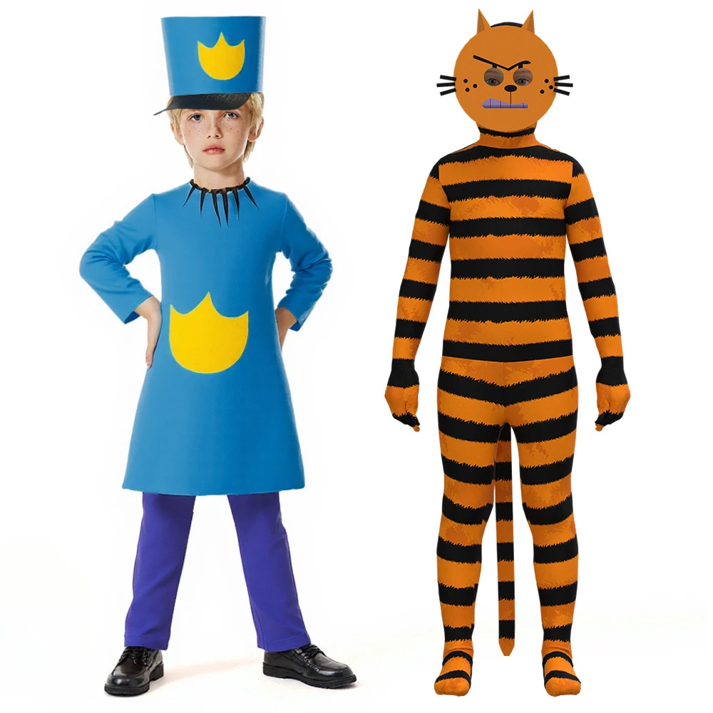 Animation Dog Men Cosplay Costume Detective Dog Tiger Petey Fancy ...