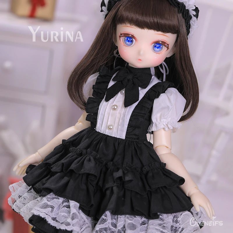 Yurina BJD Anime Doll 1/4 Resin Toys with Pine Cones Body Figure Red ...
