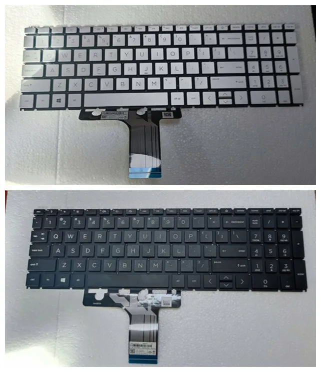 Teclado sin retroiluminación para HP 15 EG 15 EH TPN Q246, negro ...