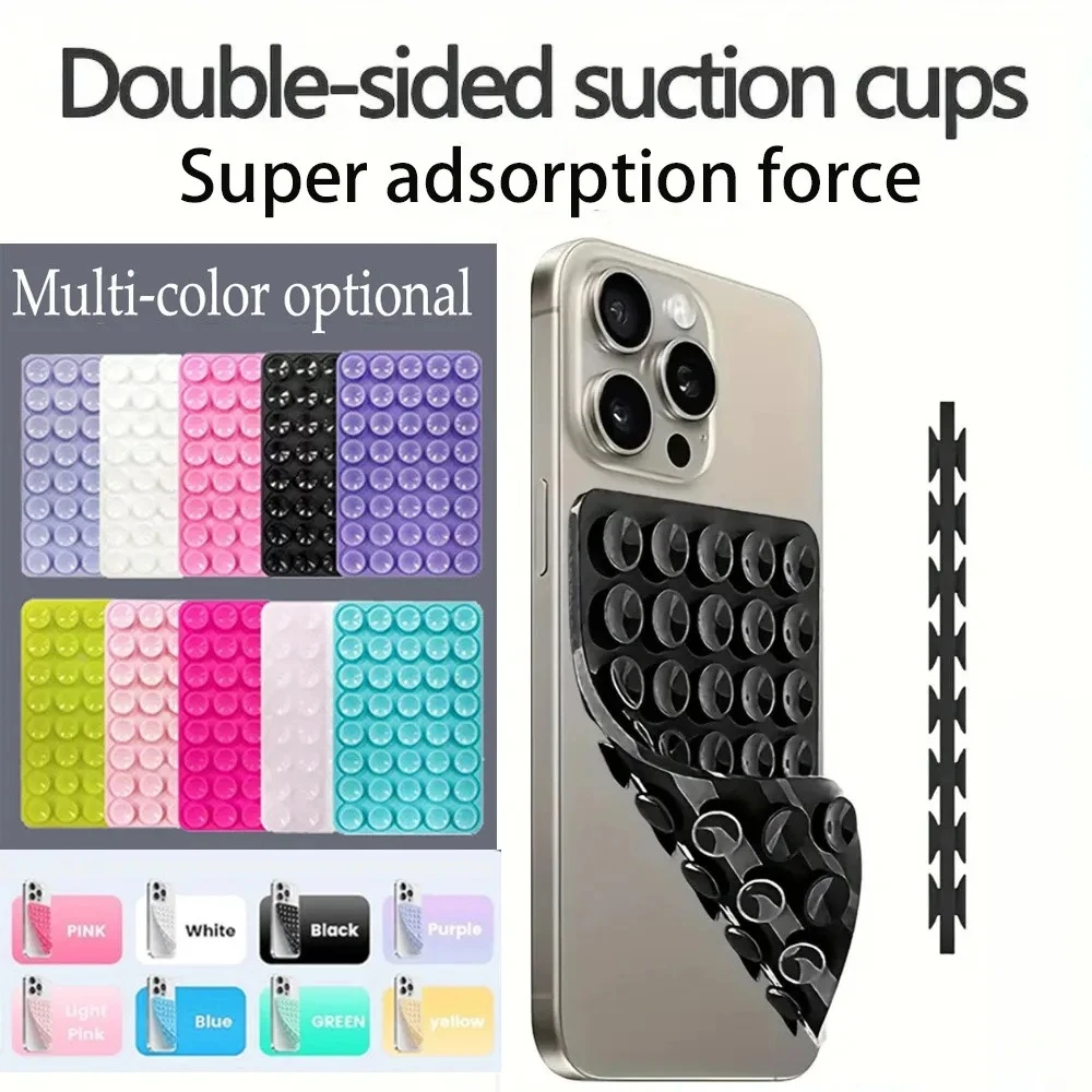 Silicone Suction Phone Case Mount Non Slip Suction Cup Phone Stand ...
