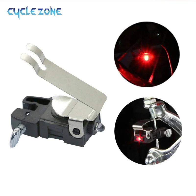 Portable Bike Brake Light Bicycle Brake Rear Lamp LED Waterproof MTB ...