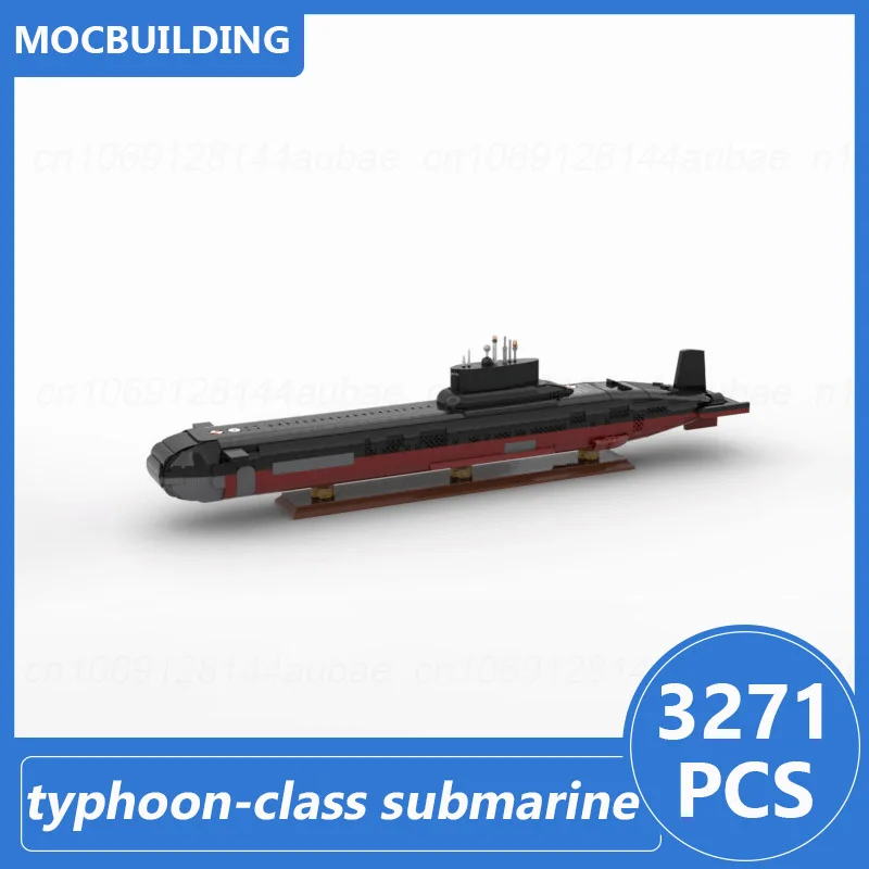 Typhoon-class-Submarine-1-200-Scale-Model-Moc-Building-Blocks-Diy ...