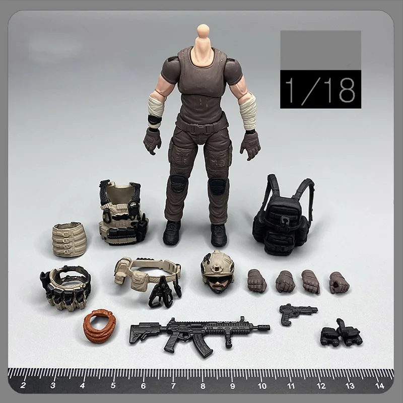 1-18-Scale-Mini-3-75-inch-Soldier-Backpack-Body-Head-Sculpture-Model ...