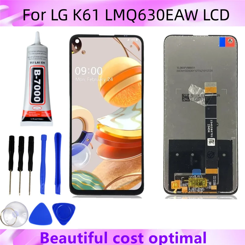 6-53-Original-Tested-LCD-For-LG-K61-LCD-Display-Touch-Screen-Digiziter ...