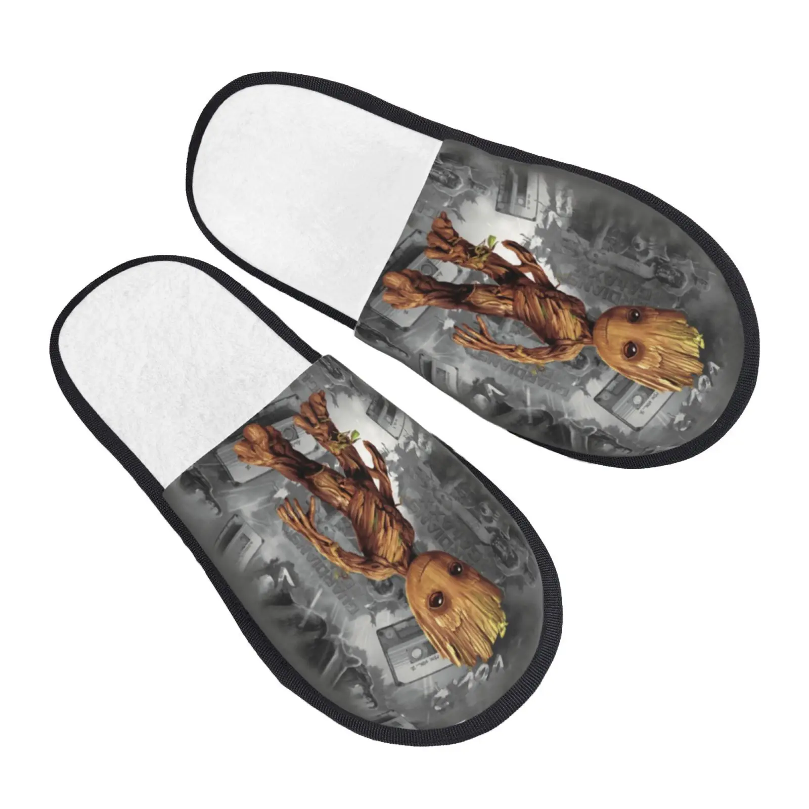 Guardianes-de-la-galaxia-Groot-3D-Disney-print-Slippers-Soft-Warm ...