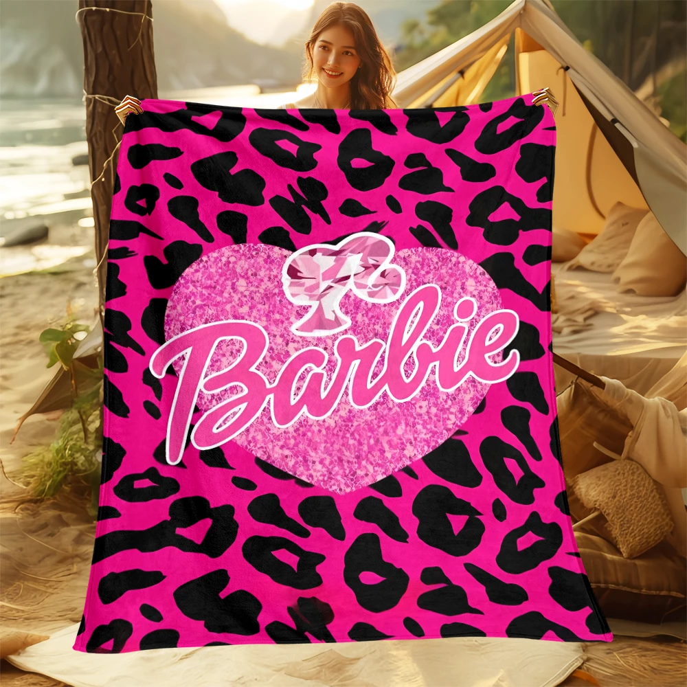 Pretty-Princess-Barbie-Blanket-Lightweight-Flannel-Throw-for-Sofa-Bed ...