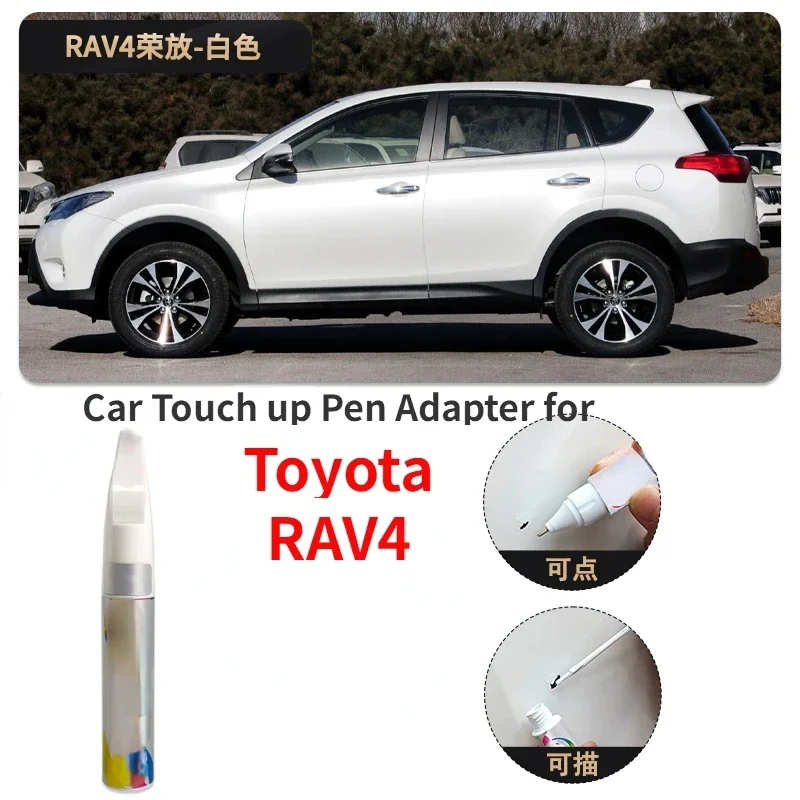 Car-Touch-up-Pen-Adapter-for-Toyota-RAV4-Paint-Fixer-Pearl-White-Silver ...