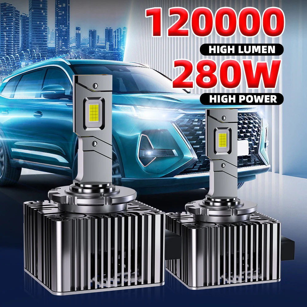 Car-Led-Headlight-Bulb-D1-D2-D3-D4-D5-CSP-Canbus-Bulbs-Fog-Lamp-Car ...