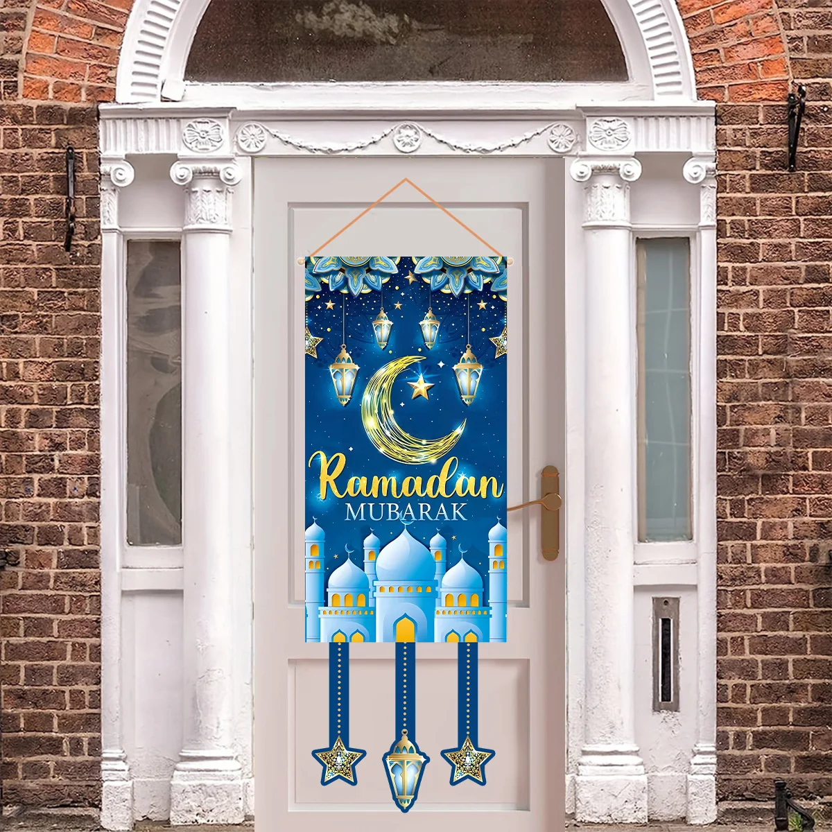 Eid-Mubarak-Hanging-Flag-Decoration-Ramadan-For-Home-Porch-Door-Banner ...