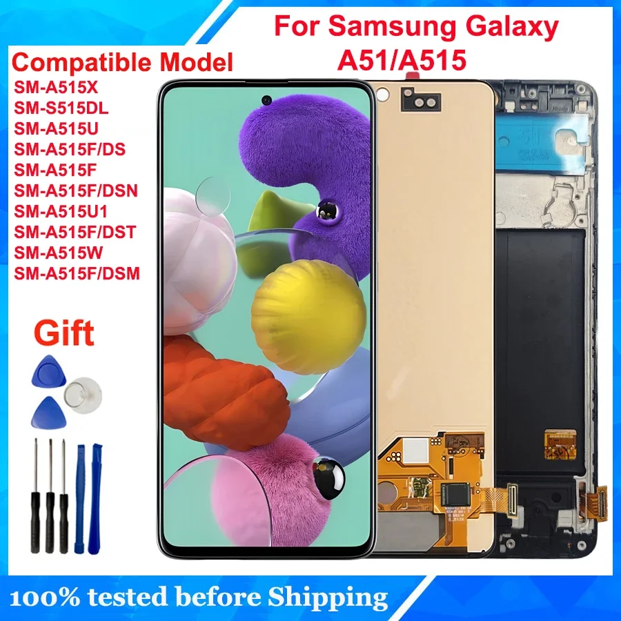 Pop SM-A515F A515U A515W A515 LCD Panel Touch Screen Digitizer Panel ...