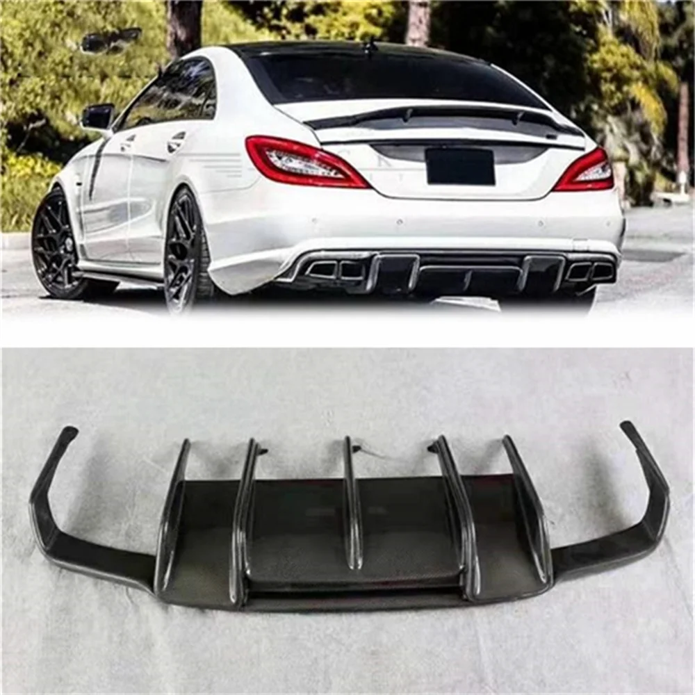 Rear-Bumper-Diffuser-for-Mercedes-Benz-W218-CLS350-320-CLS63-model ...