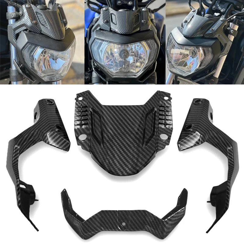 MT-07-Motorcycle-Front-Section-Fairing-Headlight-Shroud-Cover-Front ...