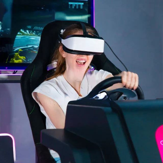 Ultra Realistic Driving experience 9d virtual reality Motion Car Racing ...