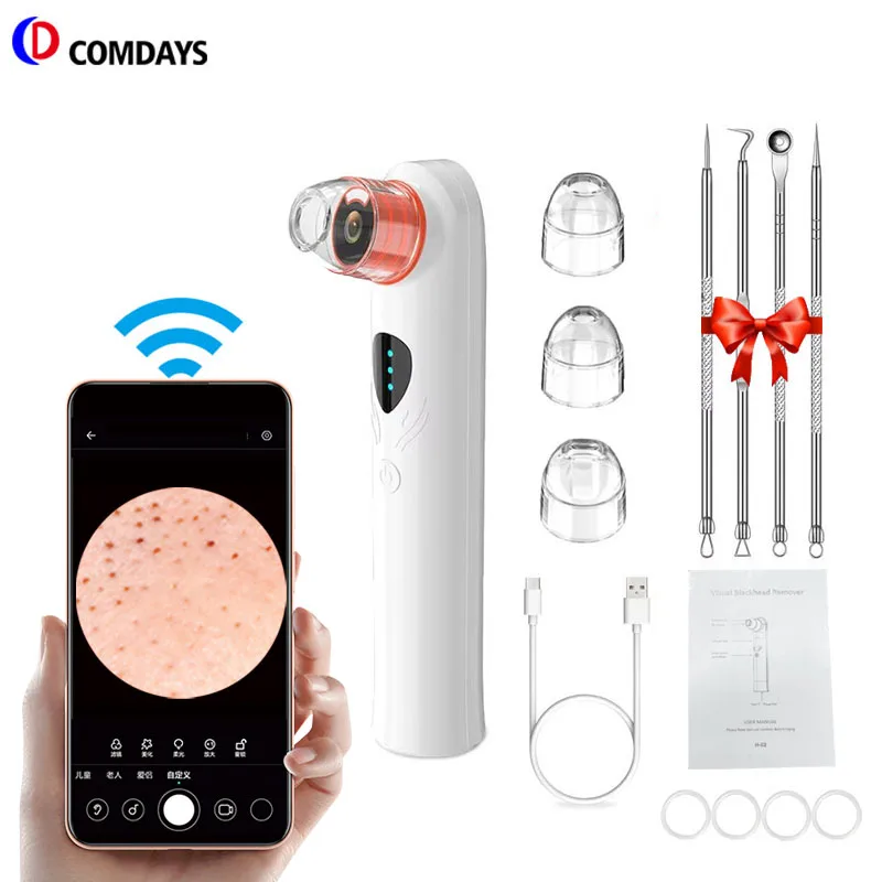 Face-Nose-Blackhead-Remover-with-Camera-Vacuum-Pore-Cleaner-Pimple ...