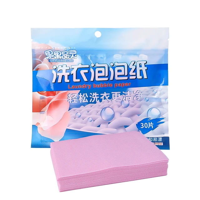 50Pcs/Pack Concentrated Laundry Tablets Strong Decontamination Washing ...