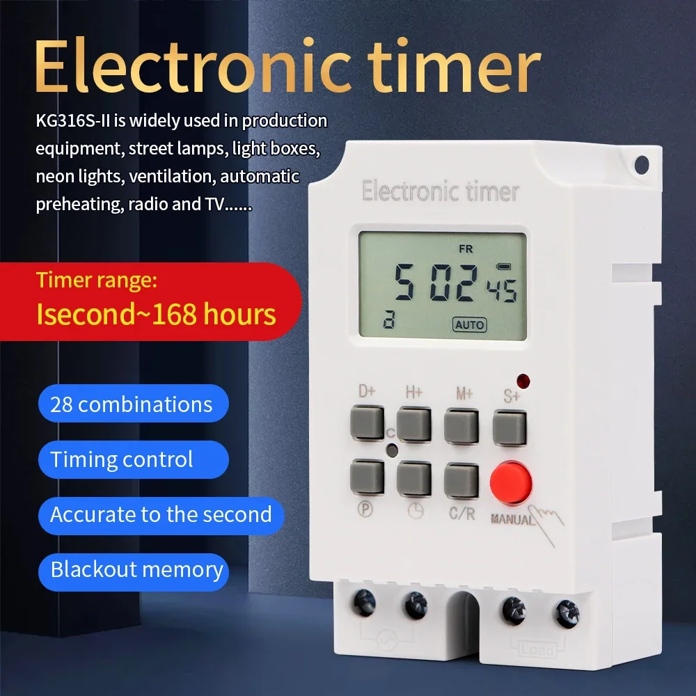 Automatic-Electronic-Timer-Switch-Relay-220V-25A-Weekly-7-Days-Minutes ...