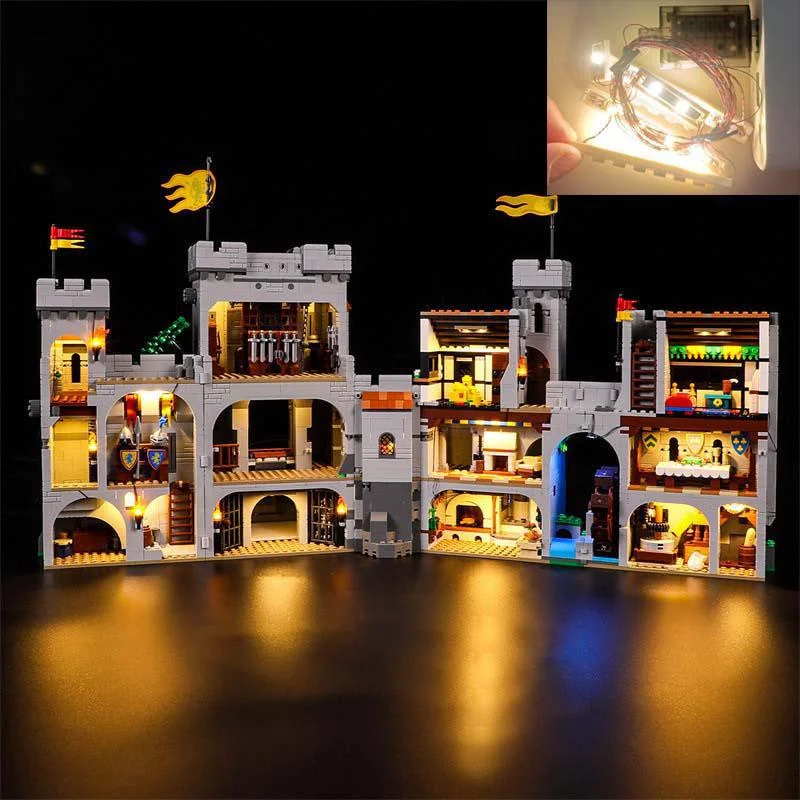 USB-Light-Kit-For-LEGO-10305-Lion-Knights-Castle-Blocks-Bricks-Building ...