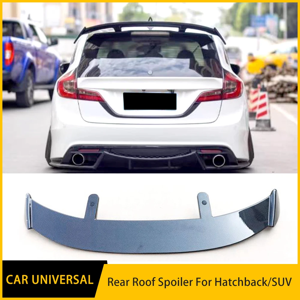 Universal-Hatchback-SUV-Cars-Rear-Roof-Spoiler-Wings-Diffuser-130CM-Fit ...