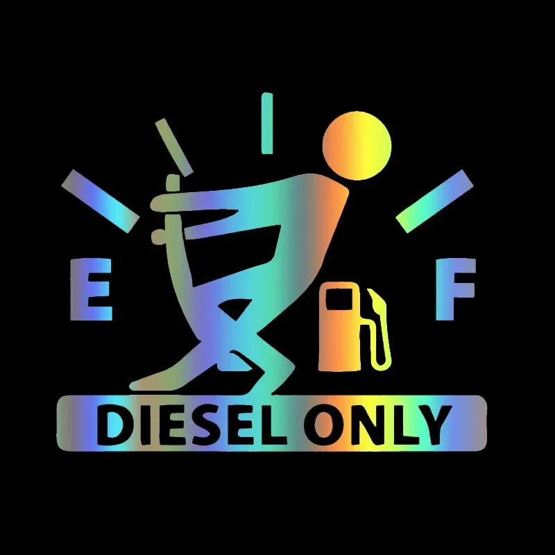Car Stickers Vinyl Decal Fuel Refill DIESEL ONLY Motorcycle Decorative ...