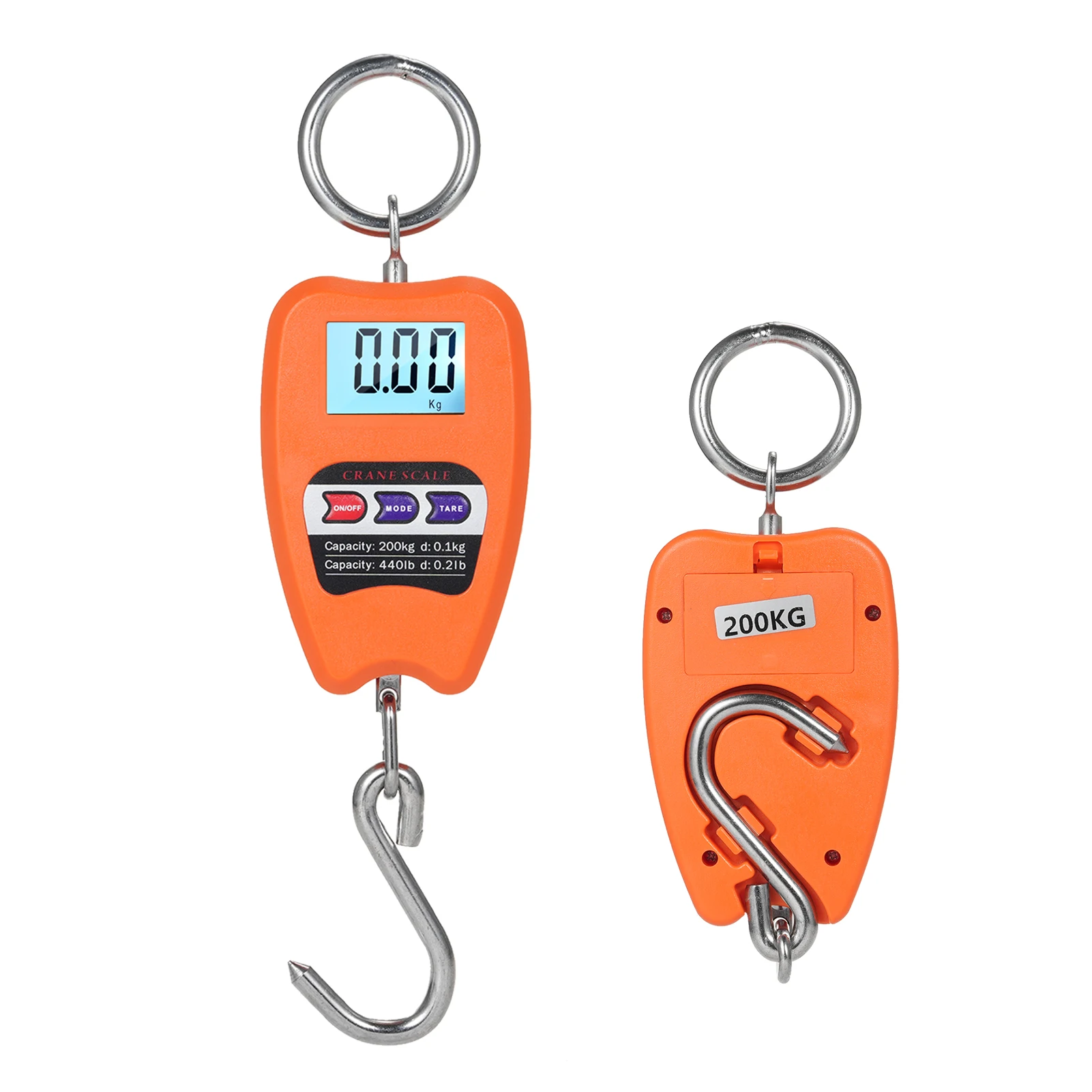Digital-Hanging-Scale-200Kg-440lb-Electronic-Scale-with-Hook-Accurate ...