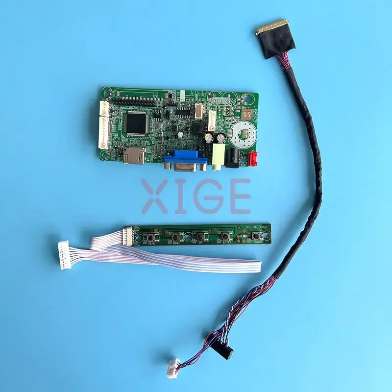 LCD Screen Controller Board Fit B140XW01 B140XW02 B140XW03/04 DIY Kit ...
