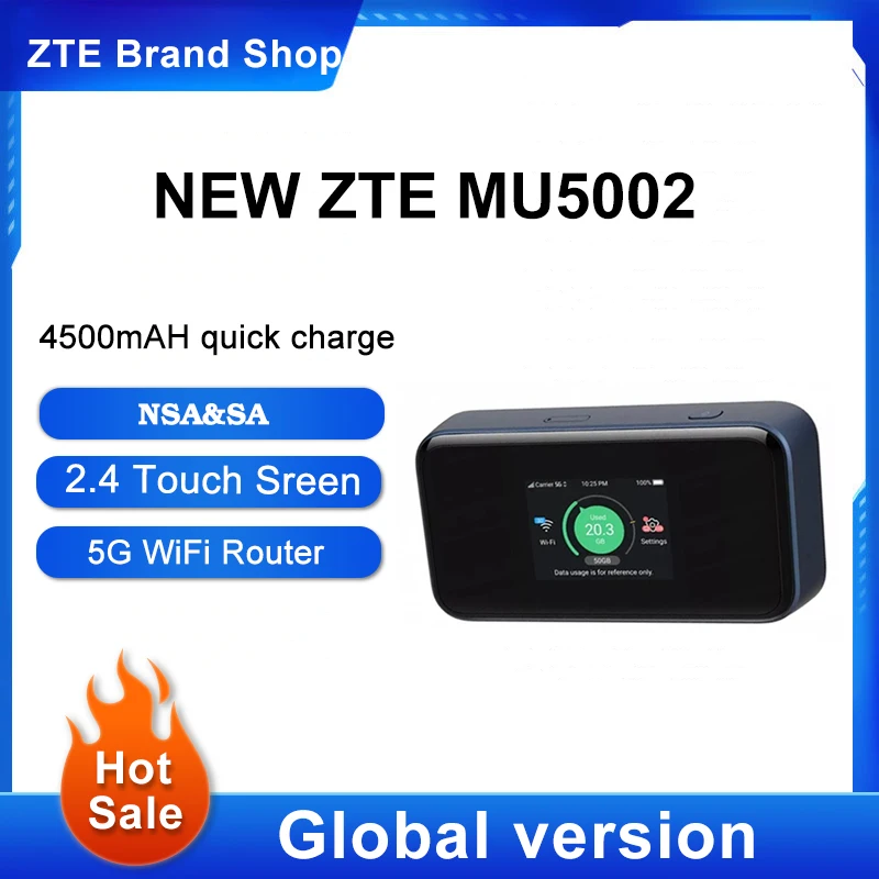 Router-ZTE-5G-Asli-WiFi-Portabel-MU5002-Sub-6-5G-WiFi-Seluler-1800-Mbps ...