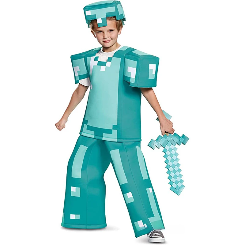 Diamond Armor Minecraft Costume