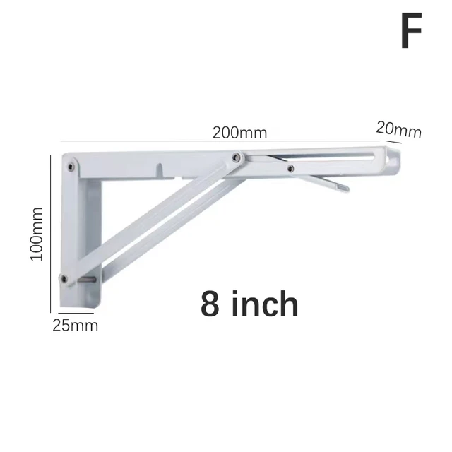 Caravan Triangle Folding Angle Bracket Heavy Support Adjustable Wall ...