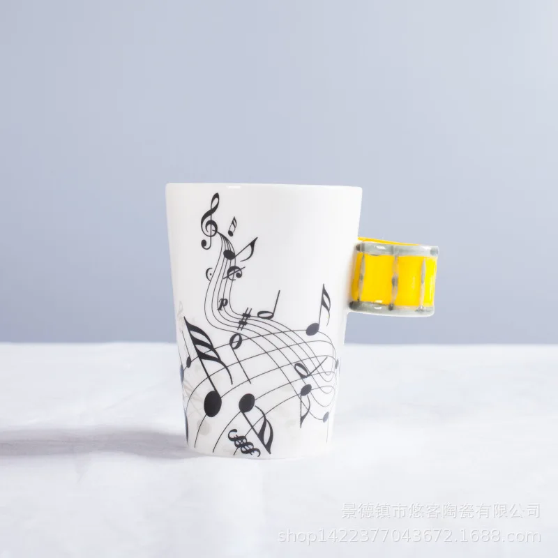 Ceramic-Mug-Guitar-Mugs-Musical-Instrument-Musical-Note-Shapes-Coffee ...