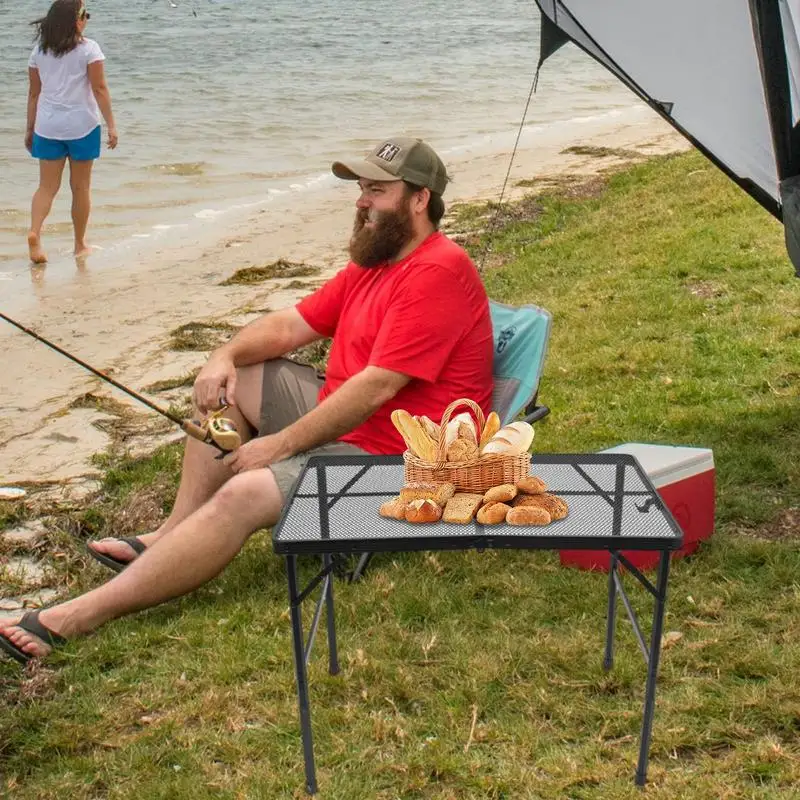 Camping-Folding-Table-Roll-Up-Table-Portable-Aluminum-Alloy-Tourist ...