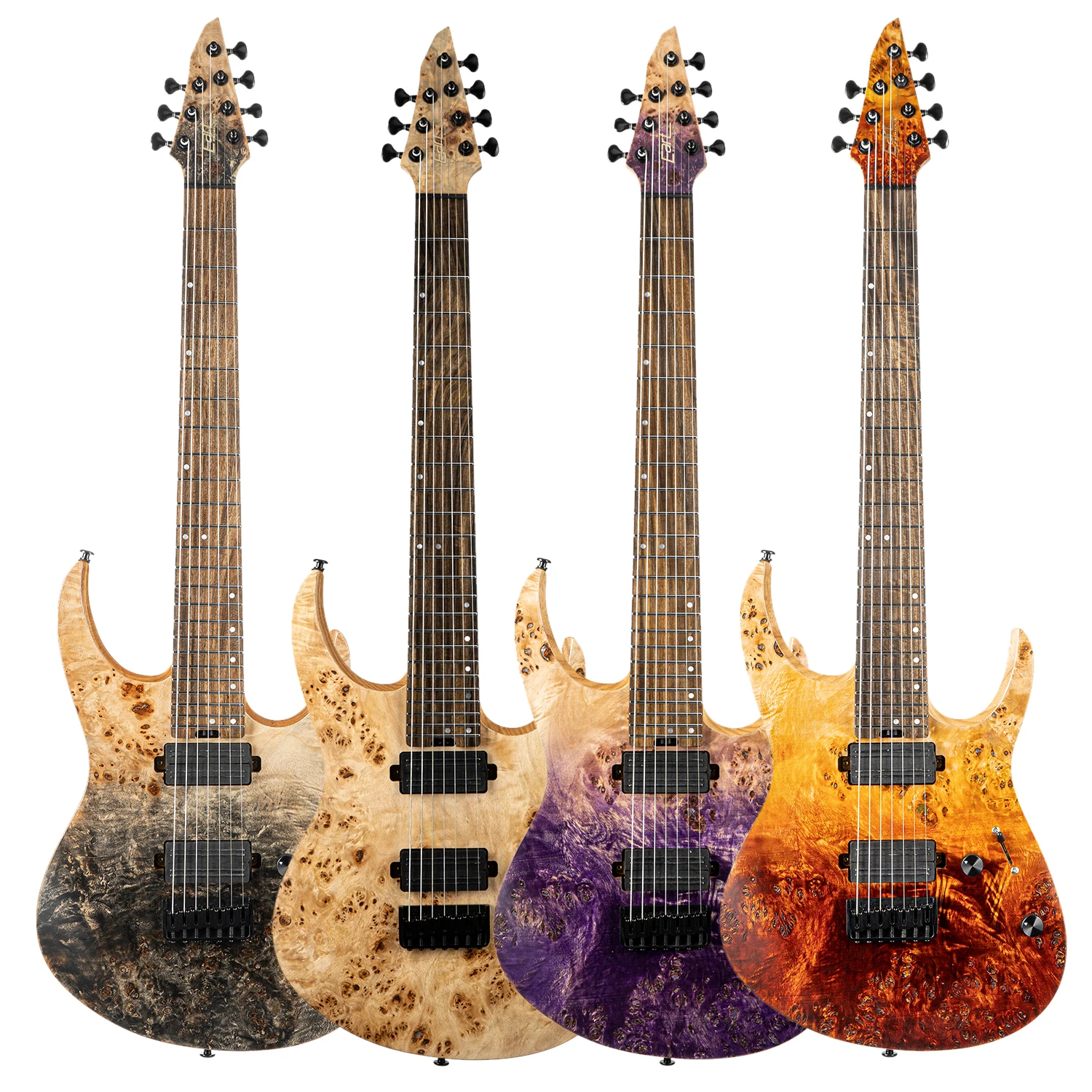 Eart Guitars EXP-H7S heavy metal 7 strings budget electric guitars ...