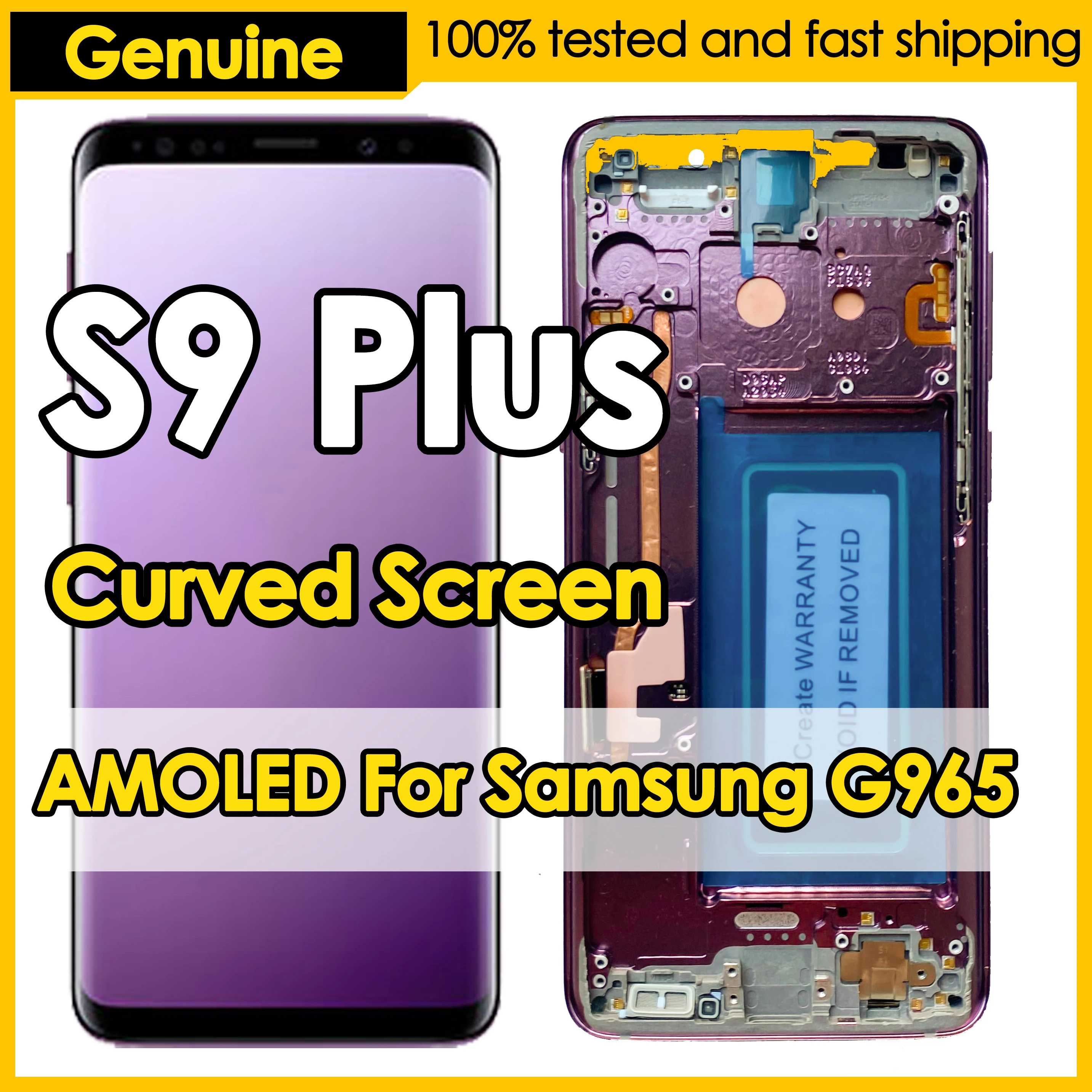 OEM-quality-AMOLED-Display-for-Samsung-Galaxy-S9-plus-LCD-Display-Touch ...