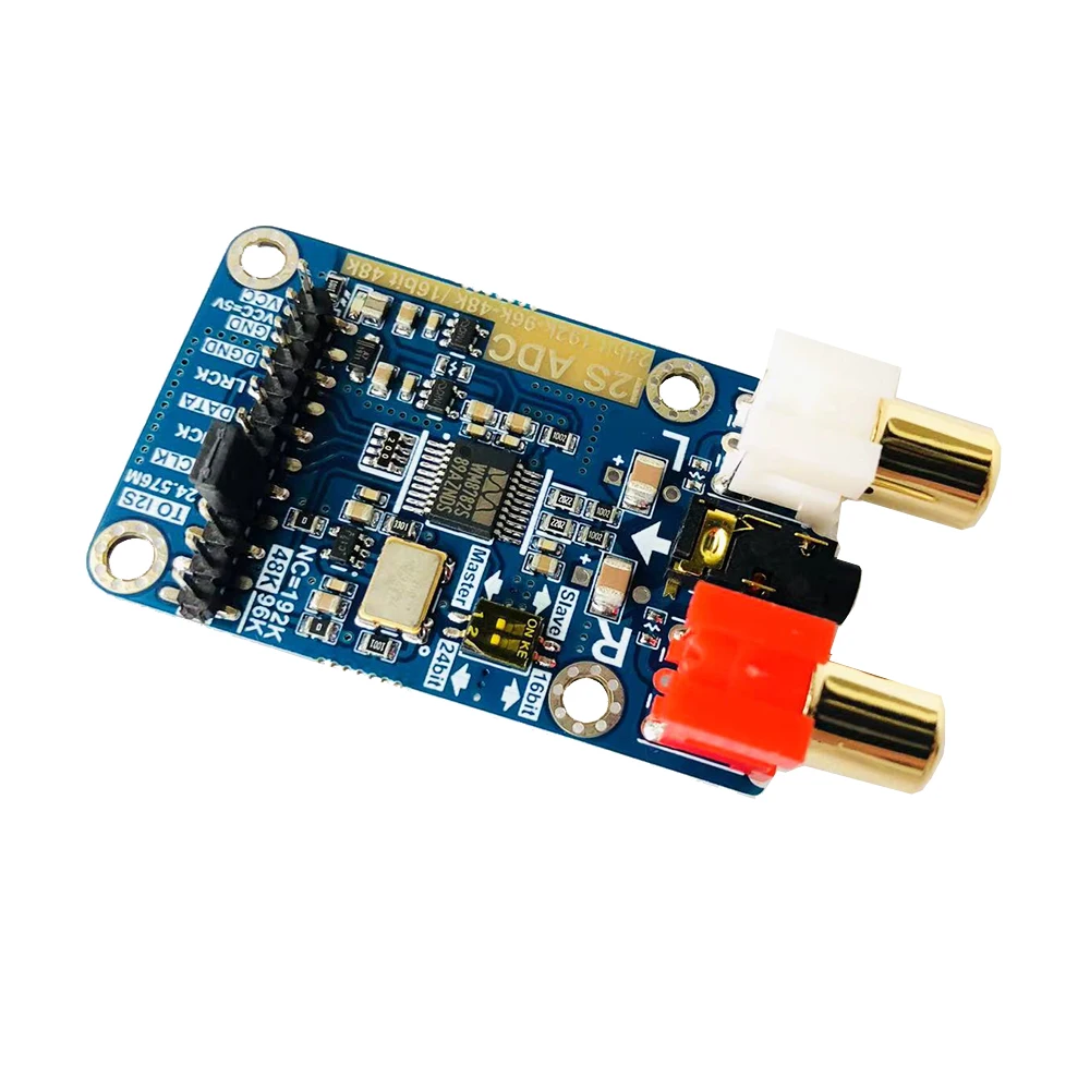 Nvarcher-HIFI-I2S-ADC-Moudle-I2S-Capture-Card-Module-Master-slave-Mode ...