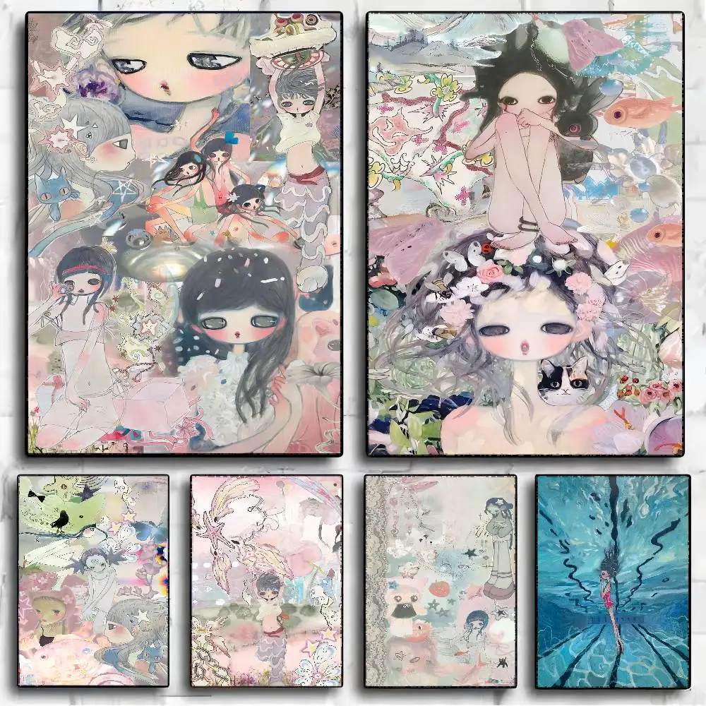 Aya Takano Anime Anime Posters Sticky HD Quality Wall Art Retro Posters ...