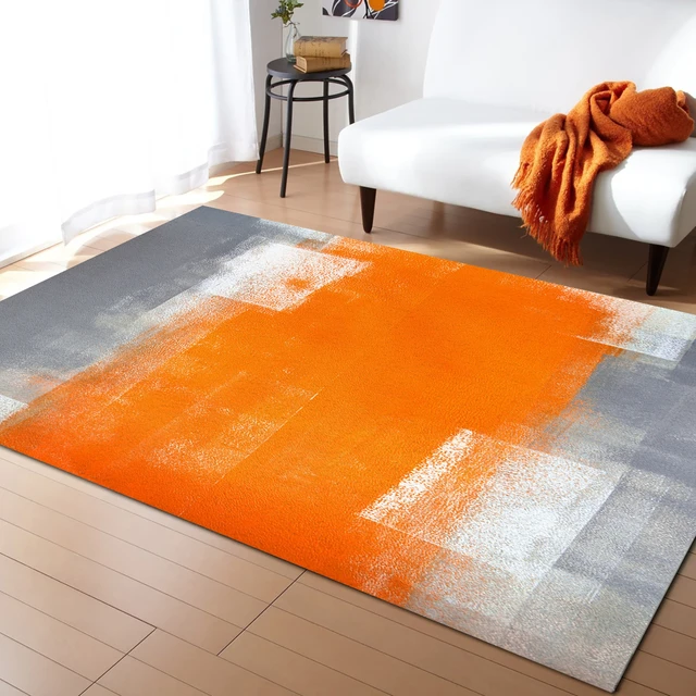 Mat Orange Rugs