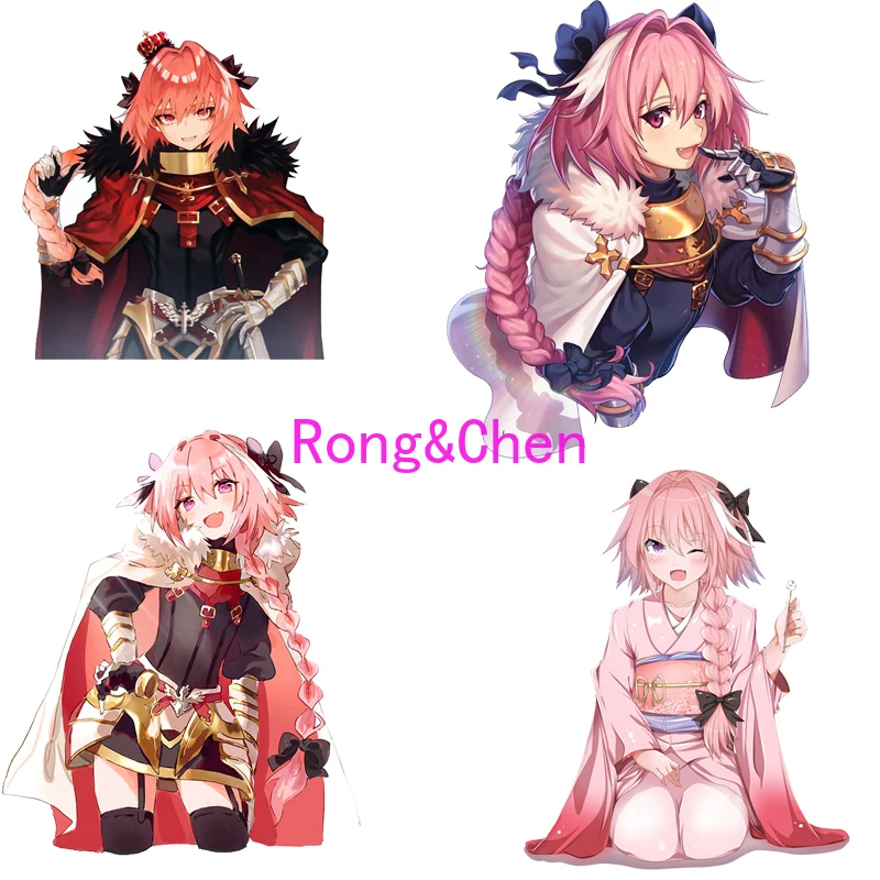 Rongchen Trading Car Sticker Astolfo Pink Peek Decal Windows Occlusion ...