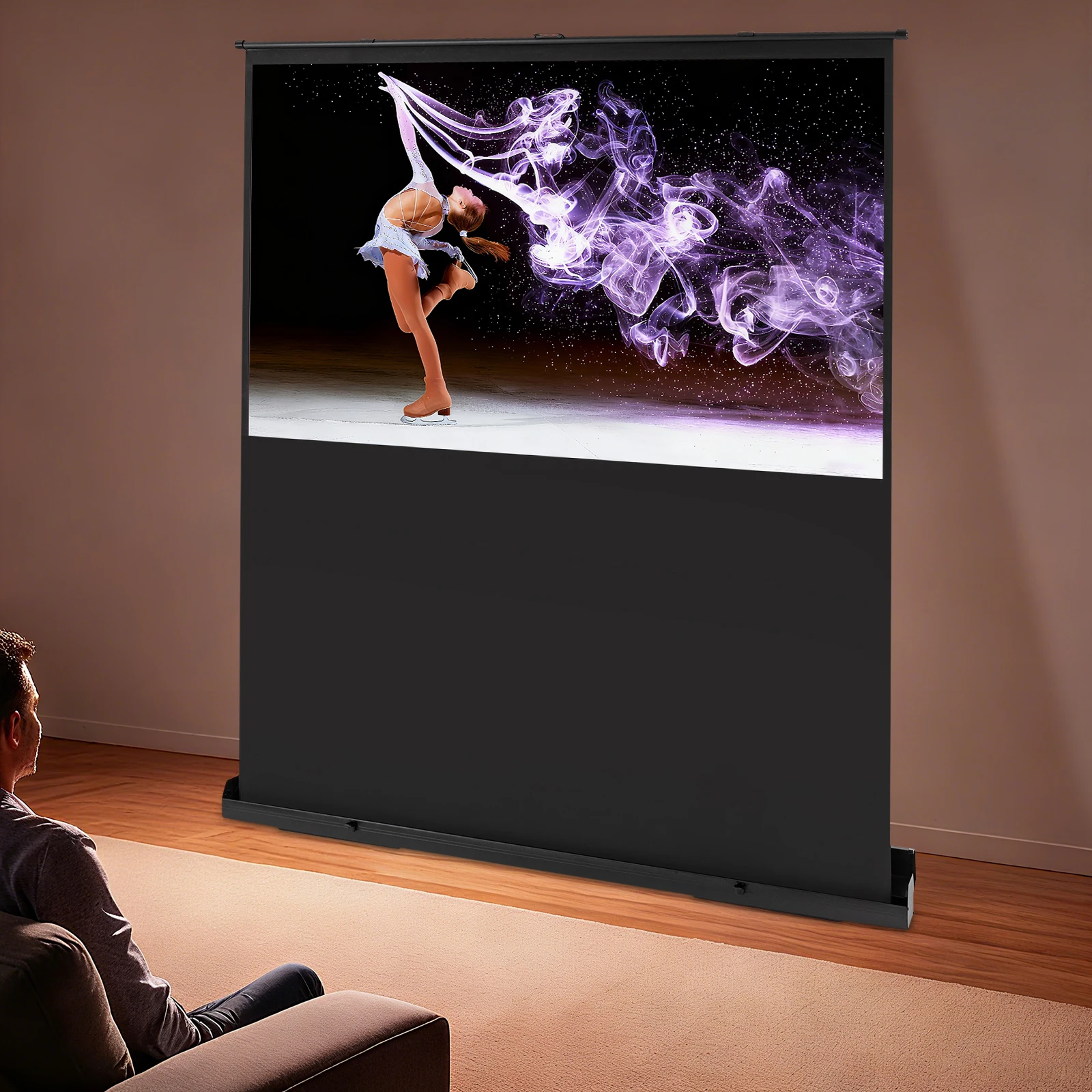 Écran de projection portable 80 pouces 4K/8K prenant en charge 160 ...