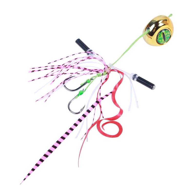 Accesorios de pesca Tenya 40g 200g Madai Jig Kabura señuelo de pesca de agua salada Jighead cebo ...