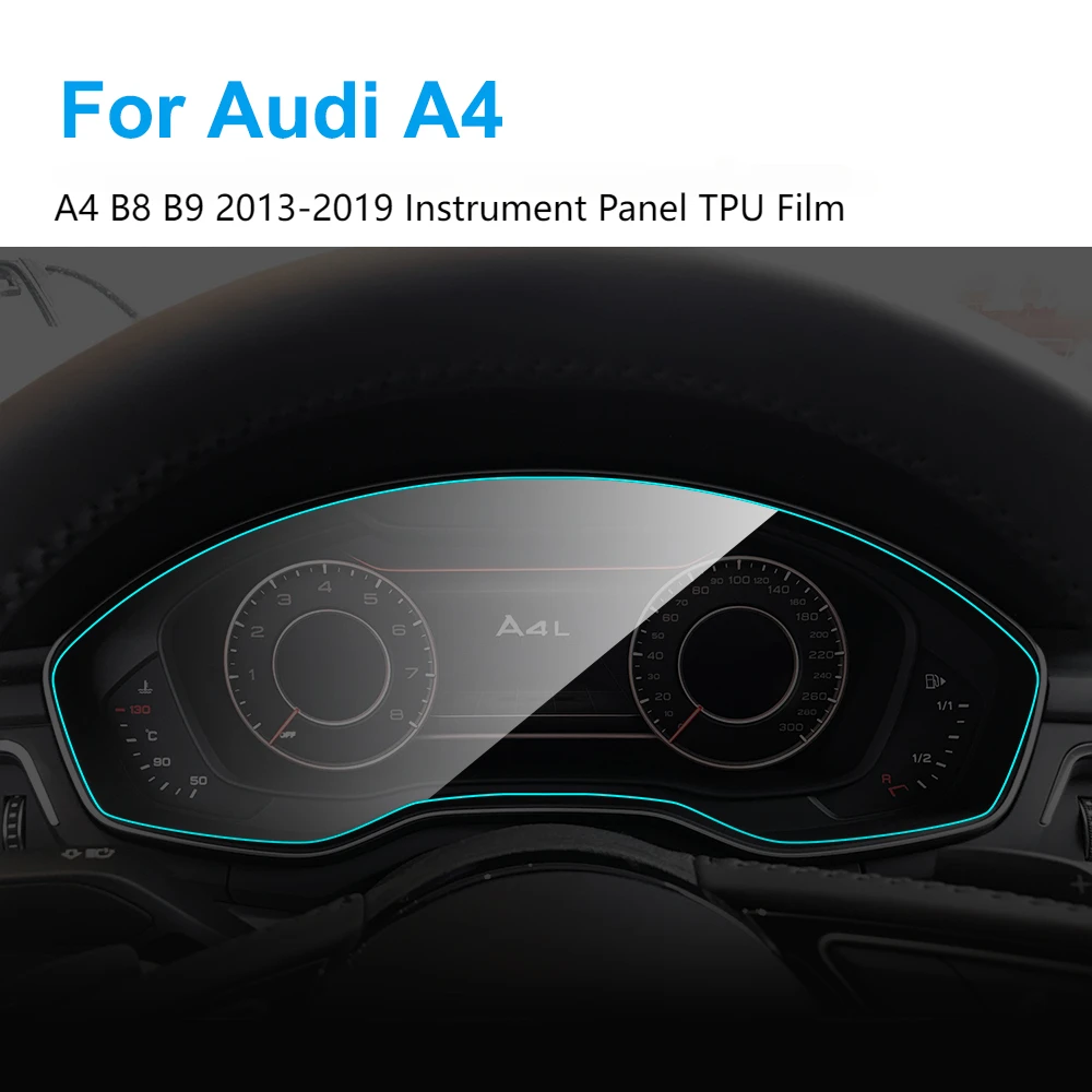 Car-Instrument-Panel-Screen-Protector-For-Audi-A4-B8-B9-Dashboard ...