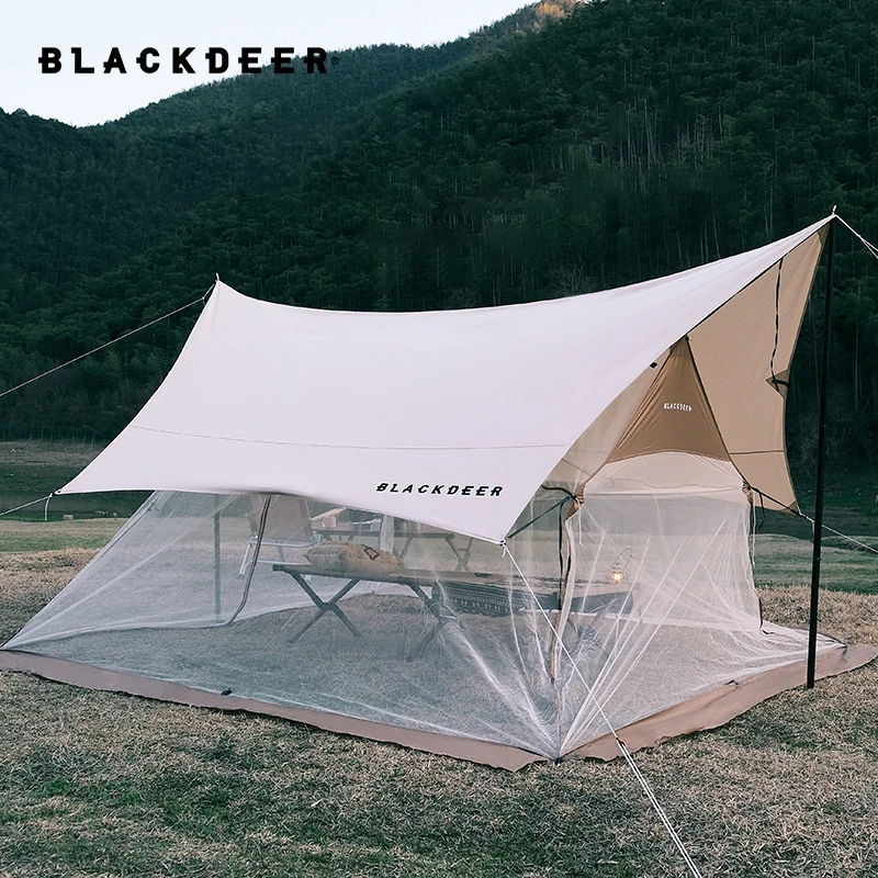 BLACKDEER Summer canopy anti-mosquito mesh tent 5-8 people field ...