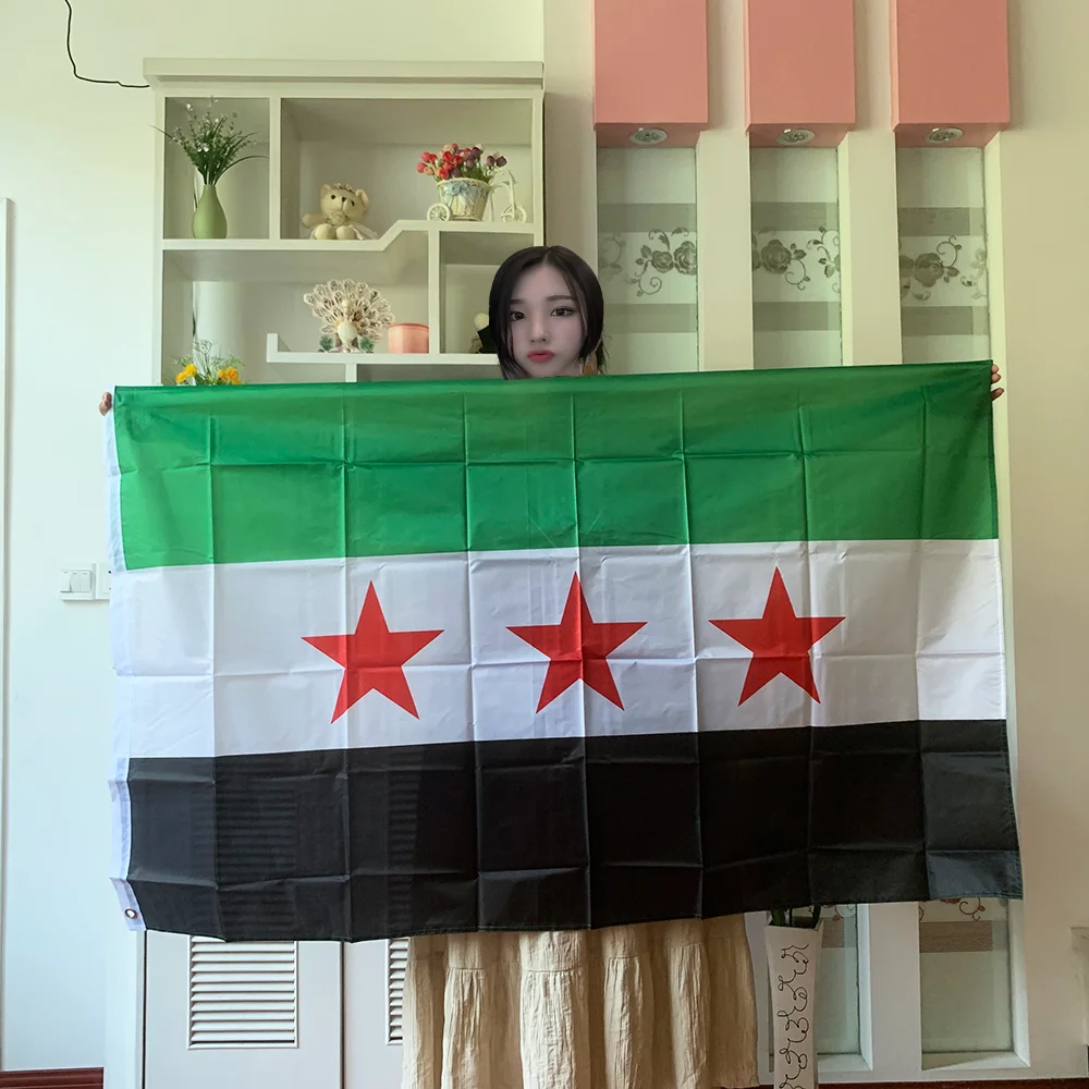 zwjflagshow-flag-Syria-Flag-90x150cm-3x5fts-old-three-stars-Syria-Flag-Polyester-standard ...