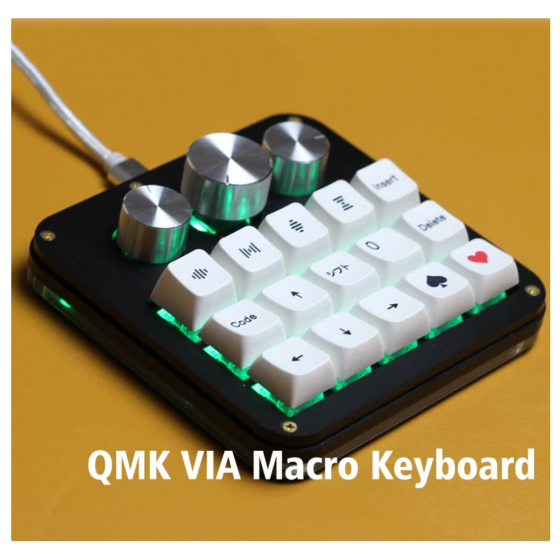 Via Qmk 15 Key Macro Keyboard Rgb Photoshop Ai Macro Keyboard Type C 3 ...
