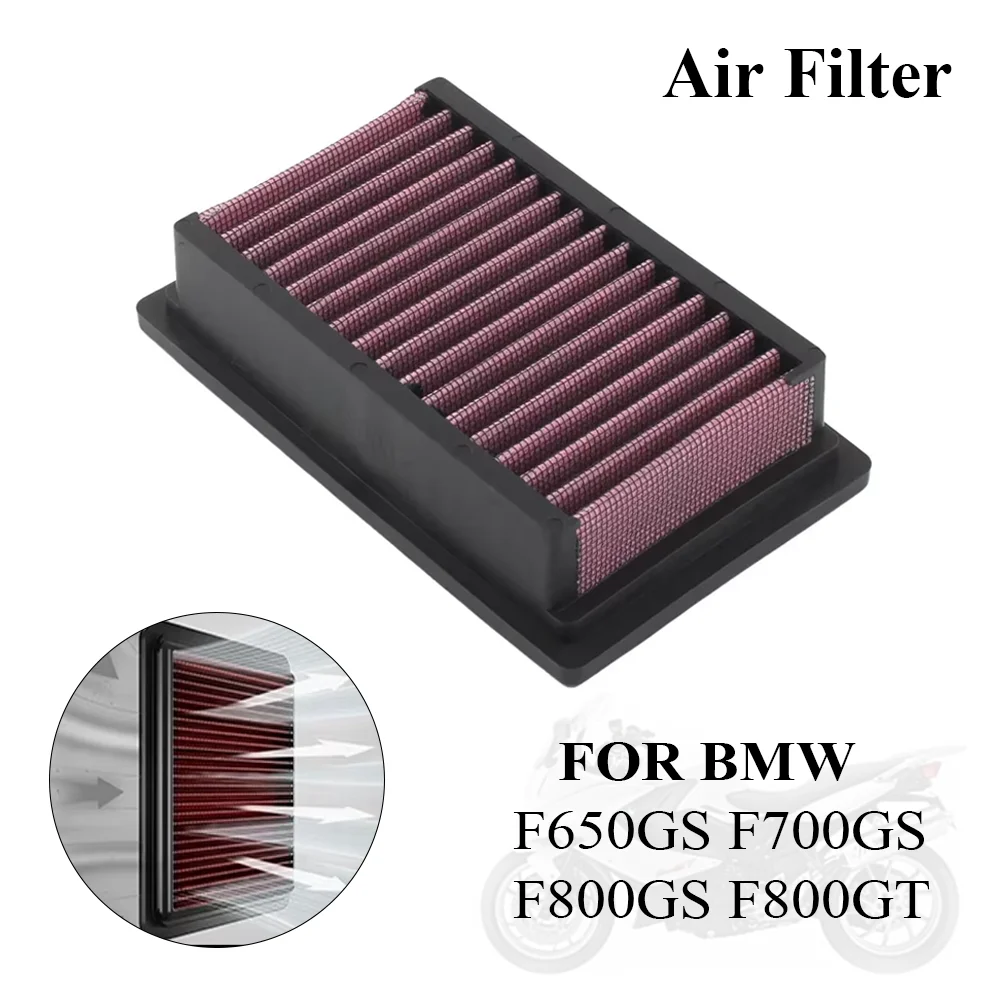 Motorcycle High Flow Air Filter Oil Filter FOR BMW F650GS F700GS F800GS ...