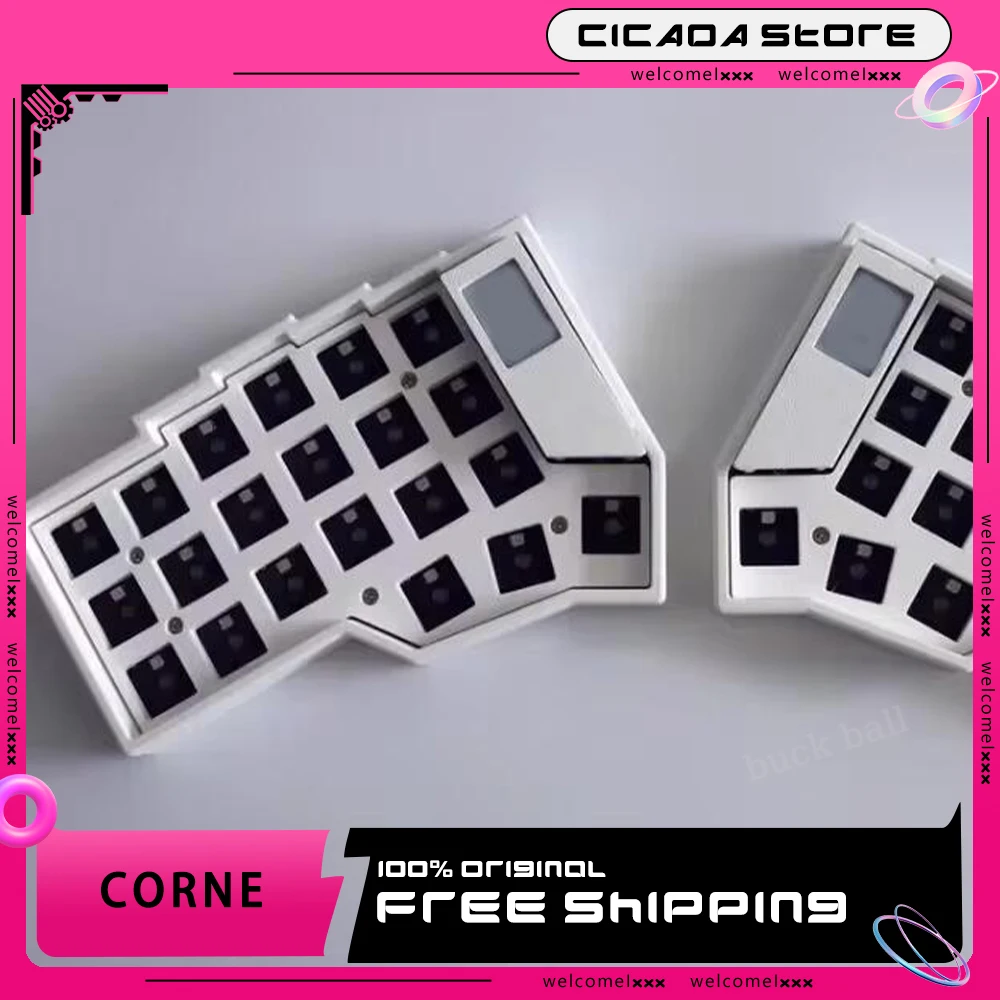 Corne-Kit-de-teclado-dividido-inal-mbrico-Pcb-pantalla-e-ink ...