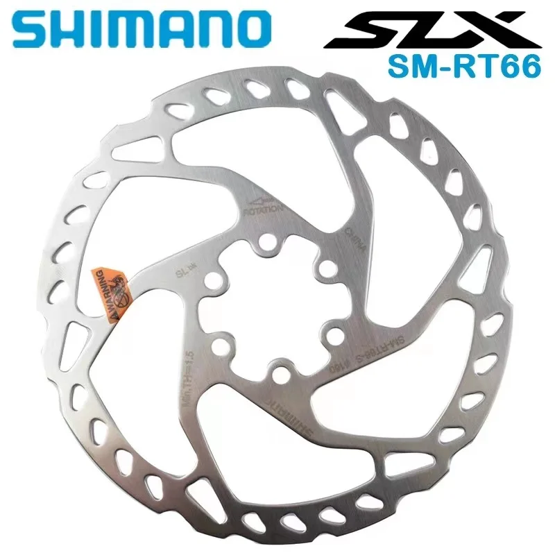 SHIMANO SLX SM-RT66 Disc Brake Rotor 160/180/203mm 6-bolt Rotors For ...