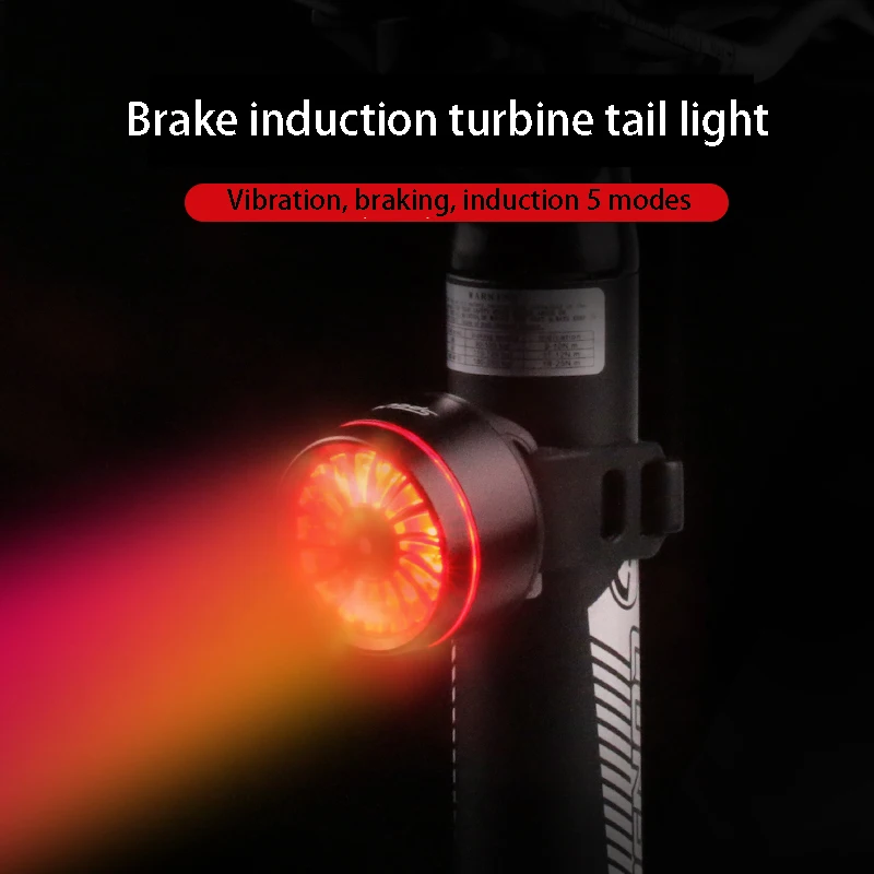OFFBONDAGE Bicycle Smart Auto Brake Sensing Light IP65 Waterproof LED ...